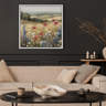 IDEA4WALL Rustic Countryside Relax Calm Landscape Nature Wildflowers Pictures Large Framed ...